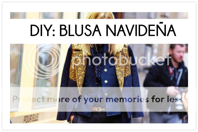 DIY: Toque festivo a tus prendas - B a la Moda D.I.Y